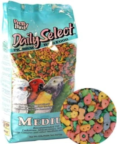 Pretty Bird Daily Select Premium Bird Food Medium - 8 lbs - Walmart.com
