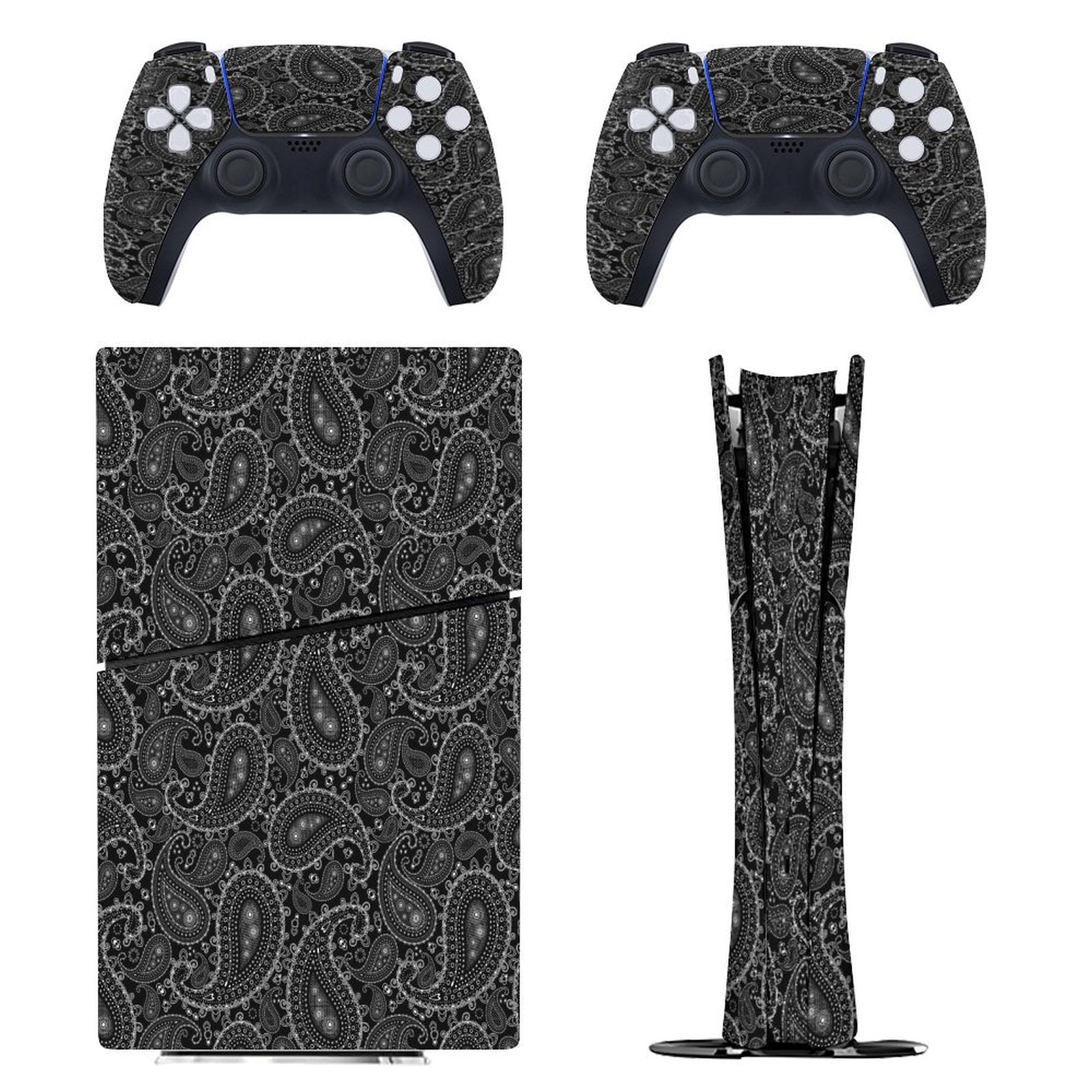 Pretty Bohemian Art Paisley PS5/PS5 Slim Digital Disc Skin Sticker For ...