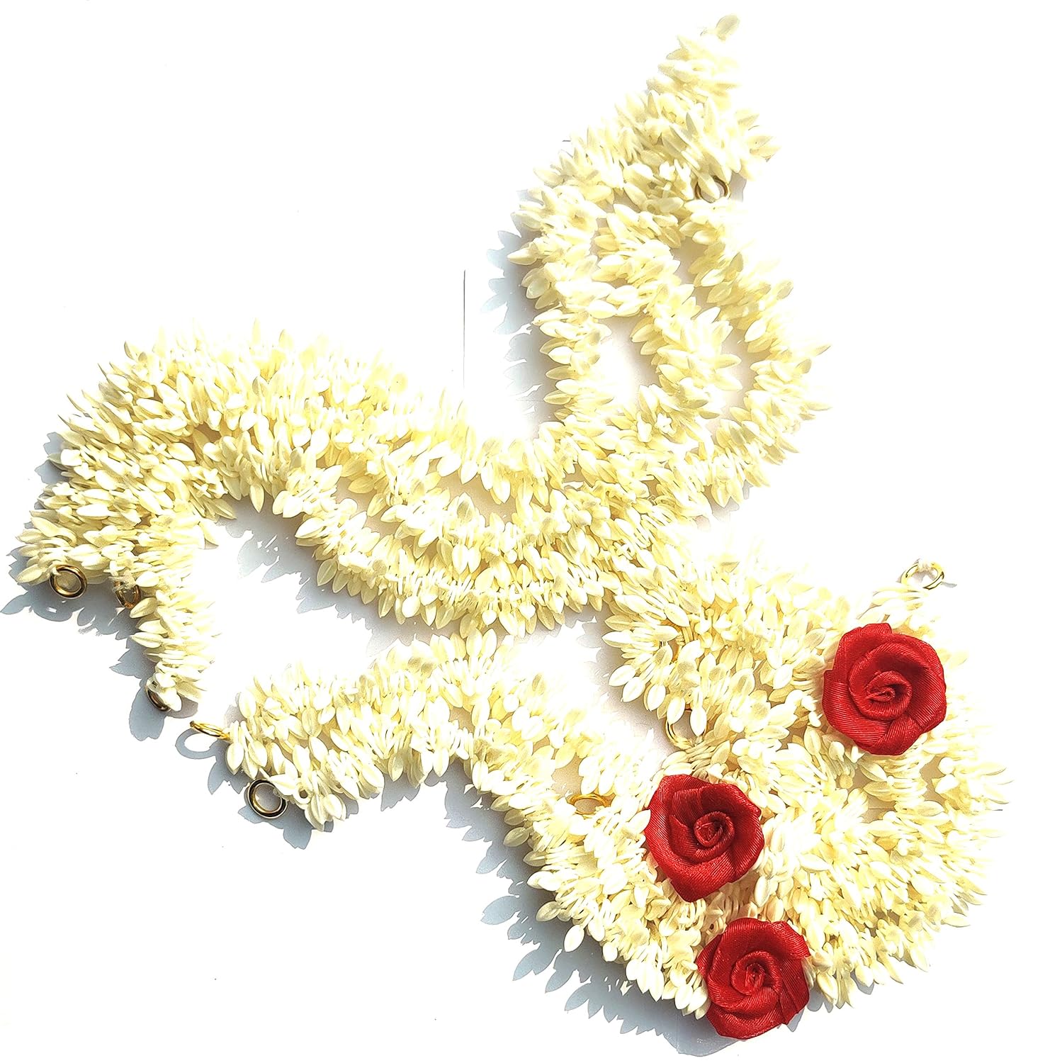 Pretty Charming GajraJasmine Garland Mala with Real Jasmine fragrance ...