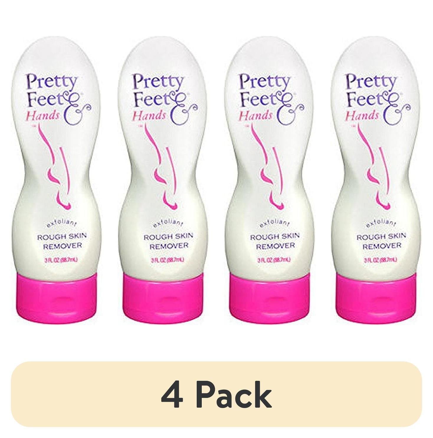 (4 pack) Pretty Feet - Hands Exfoliant Rough Skin Remover 3 oz Each ...