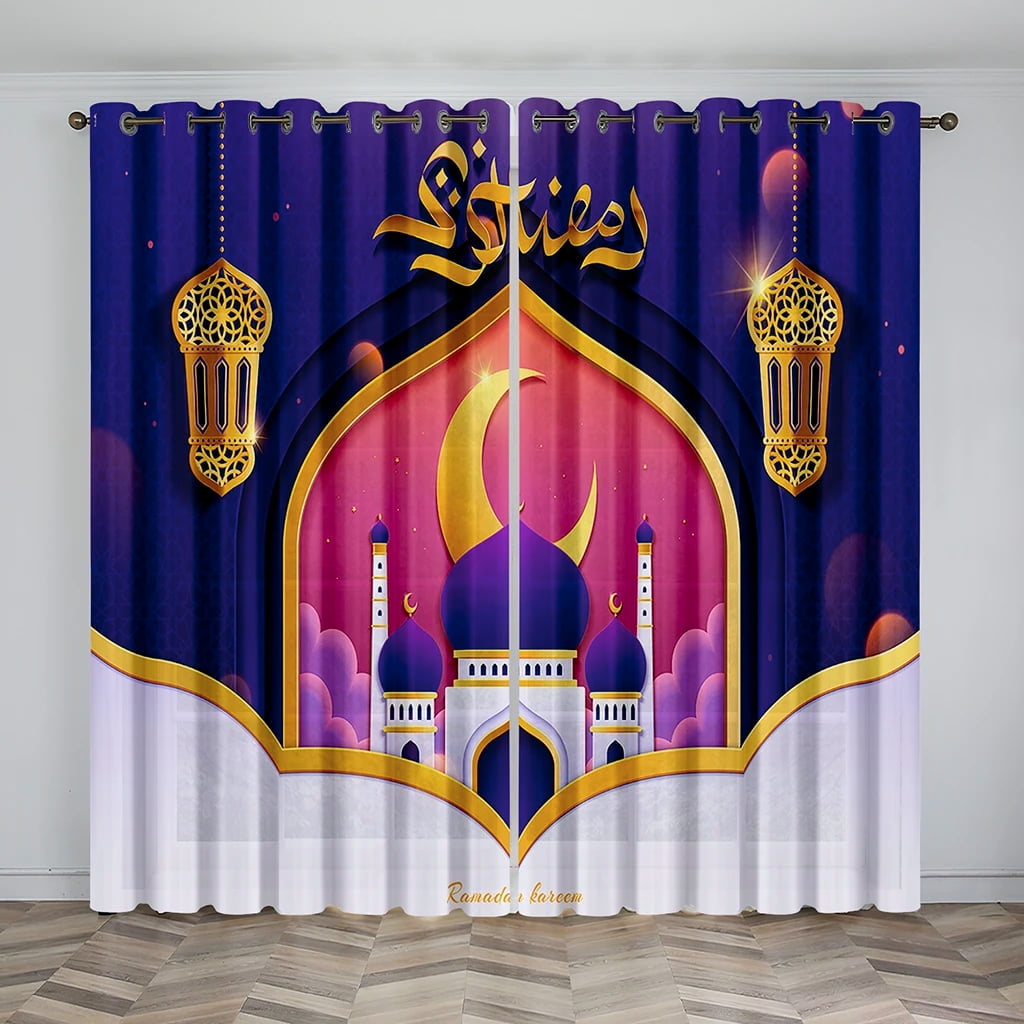 Pretty Flower Butterfly Animal RiverWindow Curtains Blinds for Living ...