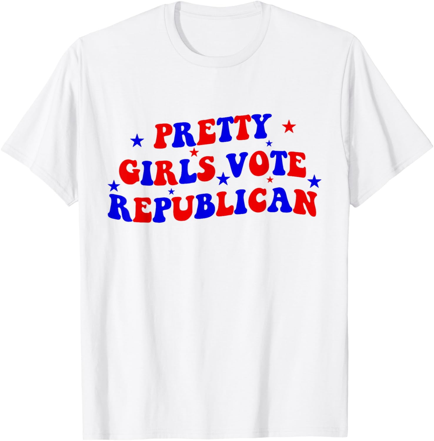 Pretty Girls Vote Republican Conservative Woman T-Shirt - Walmart.com