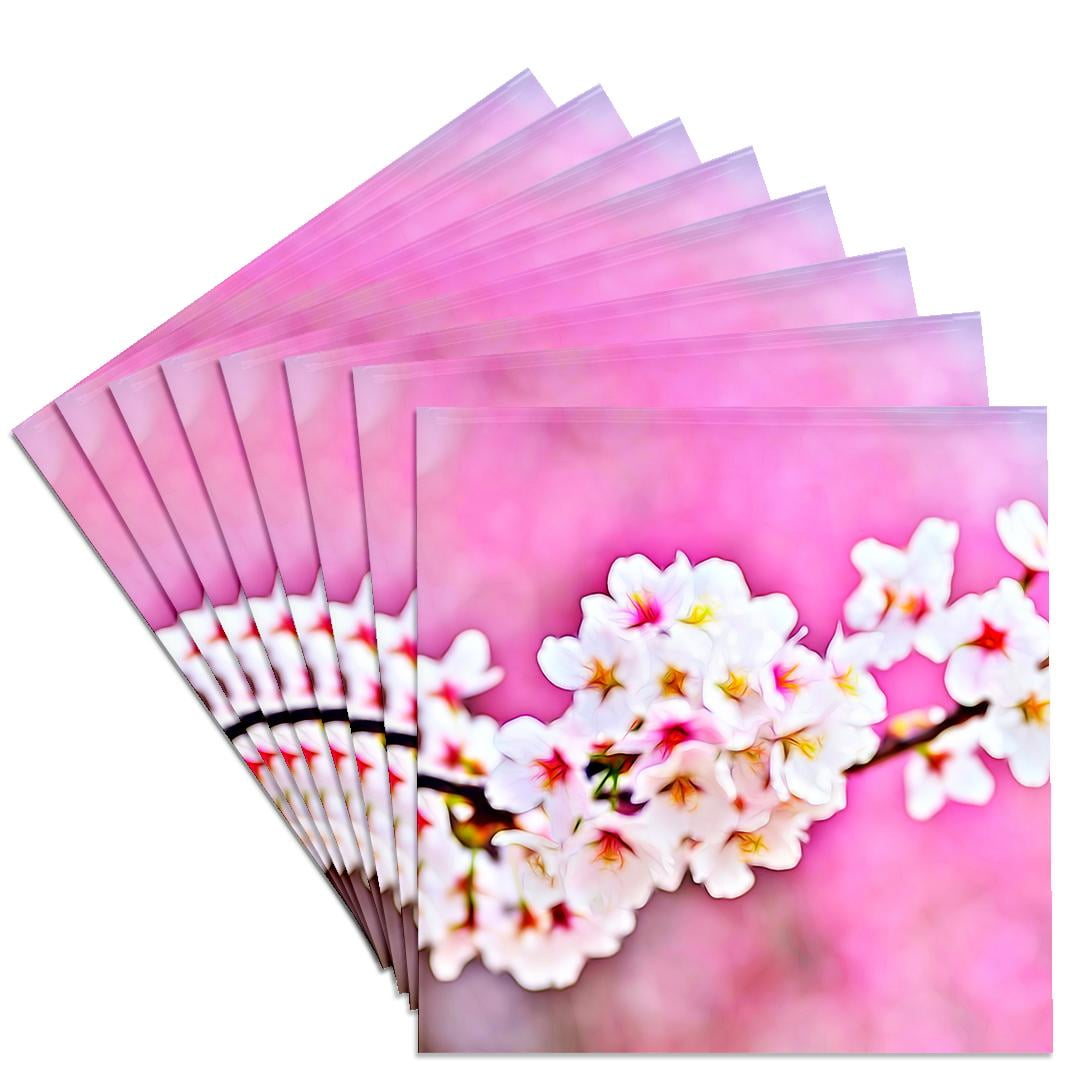 3drose, Pretty Image of Light Infused Cherry Blossom Flower Painting ...