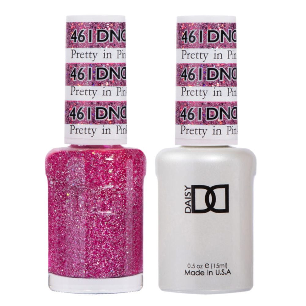 Pretty In Pink #461 & Matching Polish Set - DND Gel & Lacquer - Walmart.com