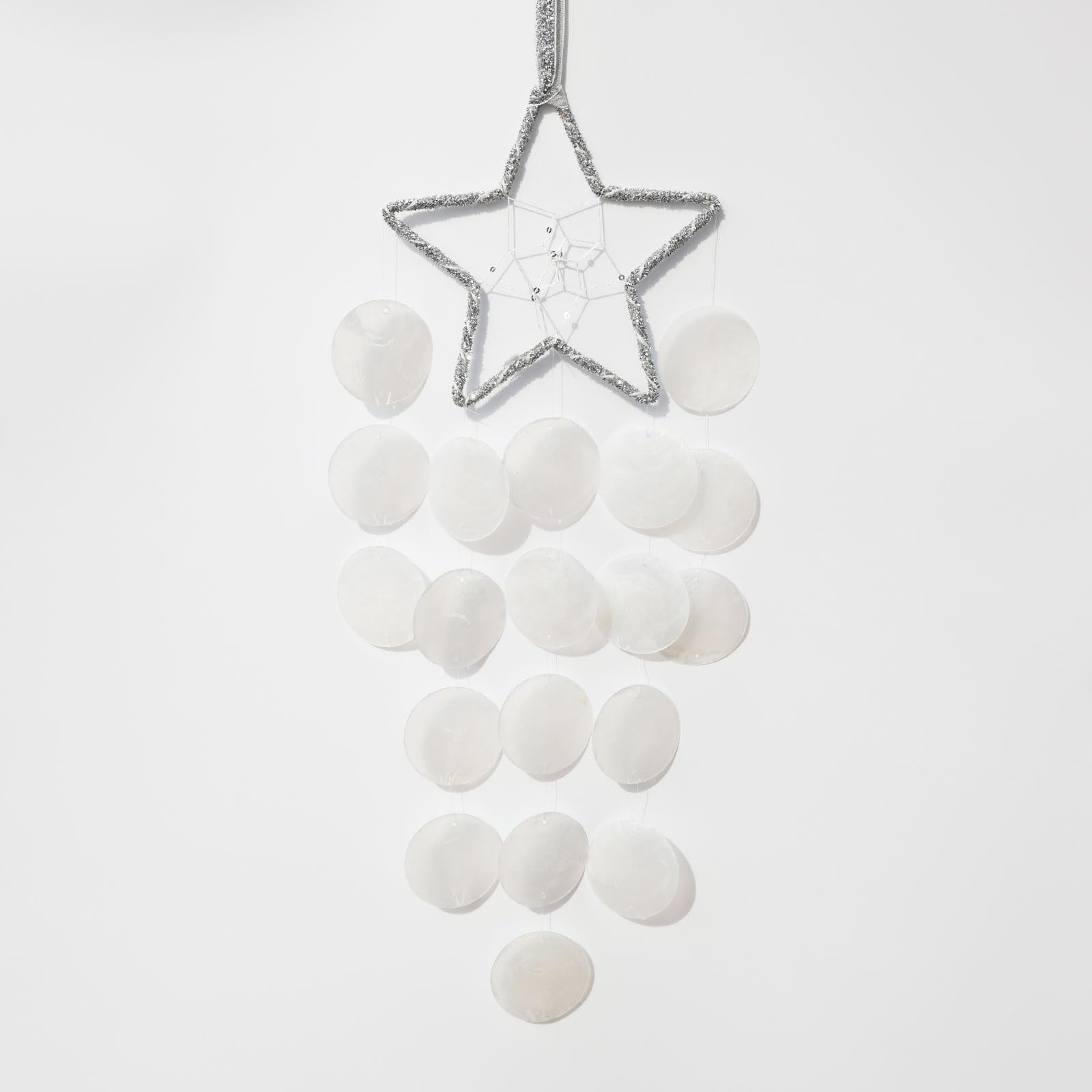 Pretty Jolly Small Outdoor Crescent Moon Woven Unique Wind Chimes for ...