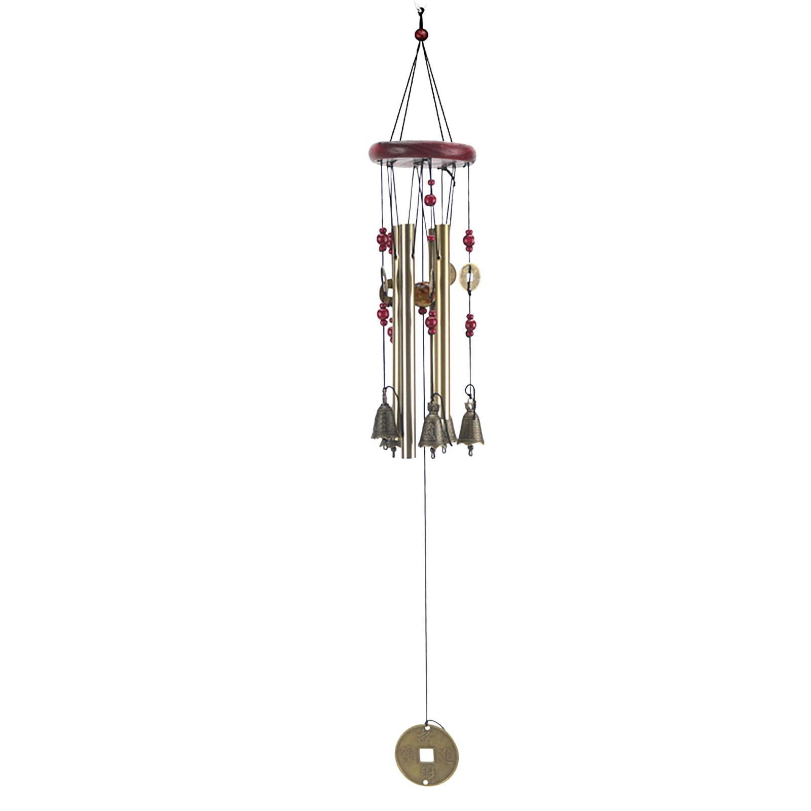 Pretty Little Heart Glass Wind Chimes Outdoor Sympathy Painted Heart ...
