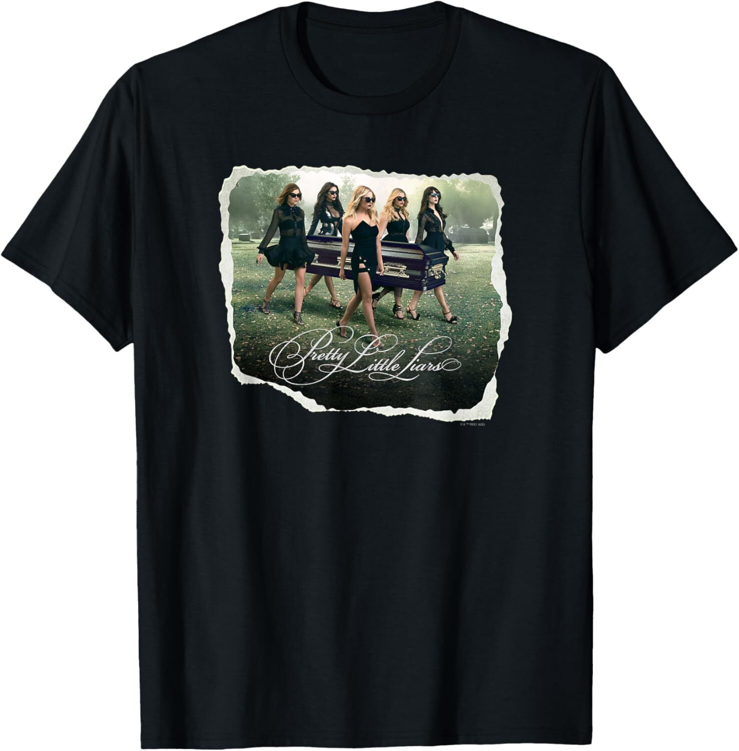 Pretty Little Liars Casket Bearer Group Photo T-Shirt - Walmart.com