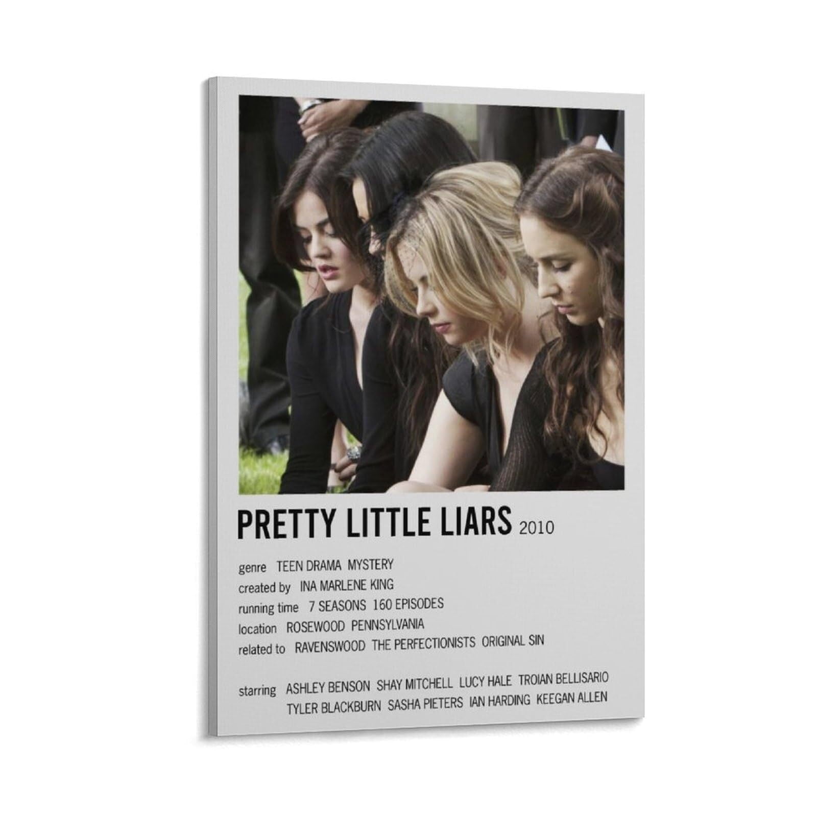 Pretty Little Liars TV Series Poster 11 Room Aesthetic Poster Print Art ...