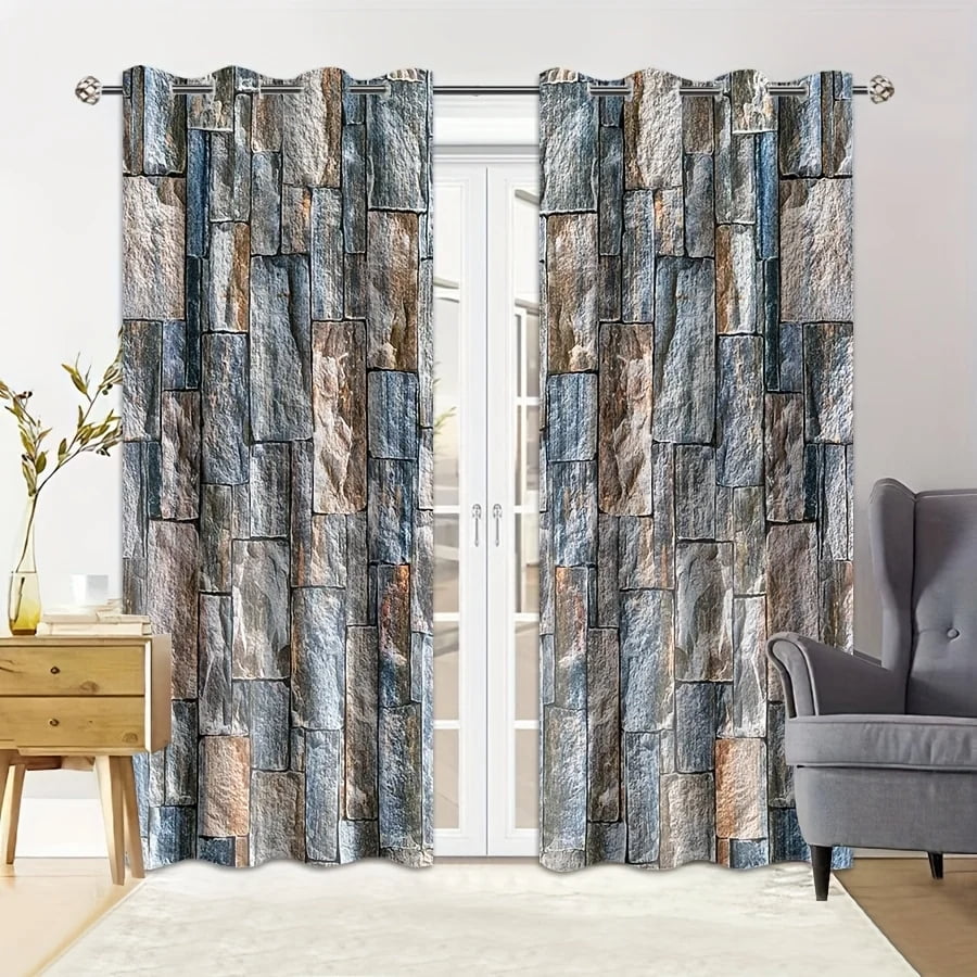 Pretty Nature Senery Beach Sea Sunset Ocean Sky Window Curtains Binds ...