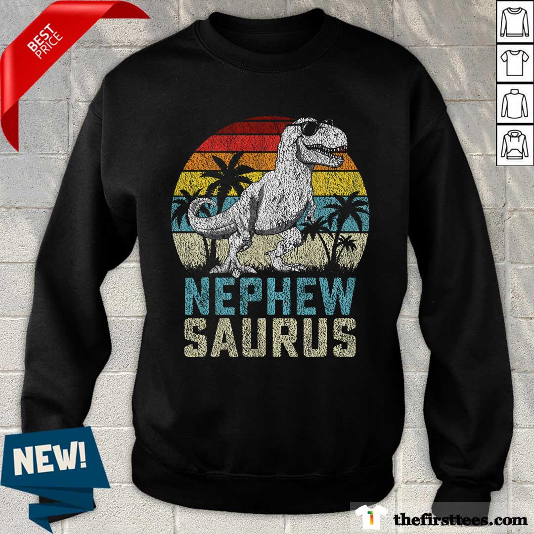 Pretty Nephewsaurus T Rex Dinosaur Nephew Saurus Father’s Family Sunset ...