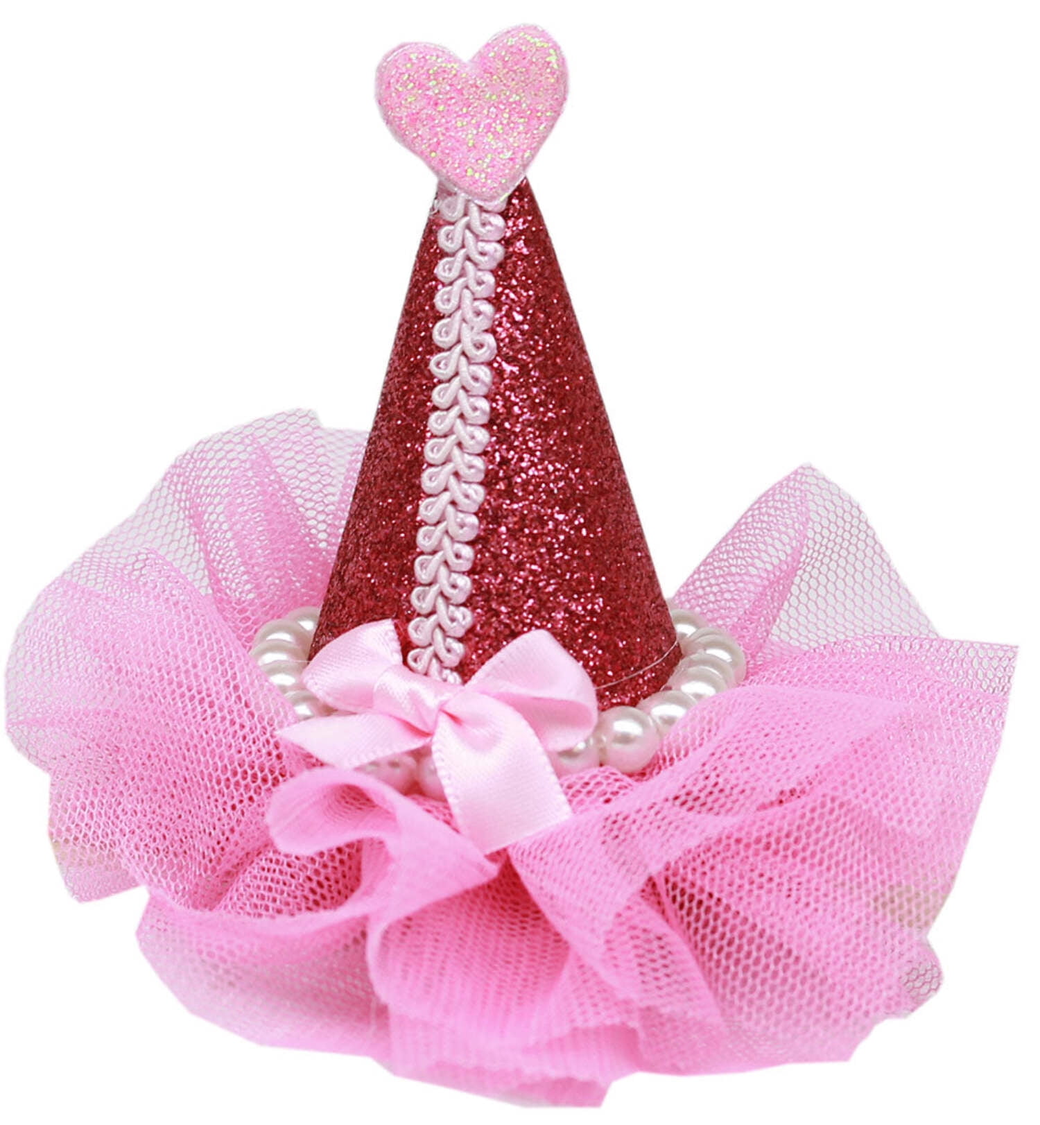 Dog, Puppy Pet Clip On Grooming Accessory, "Pretty Party Hat" - Walmart.com