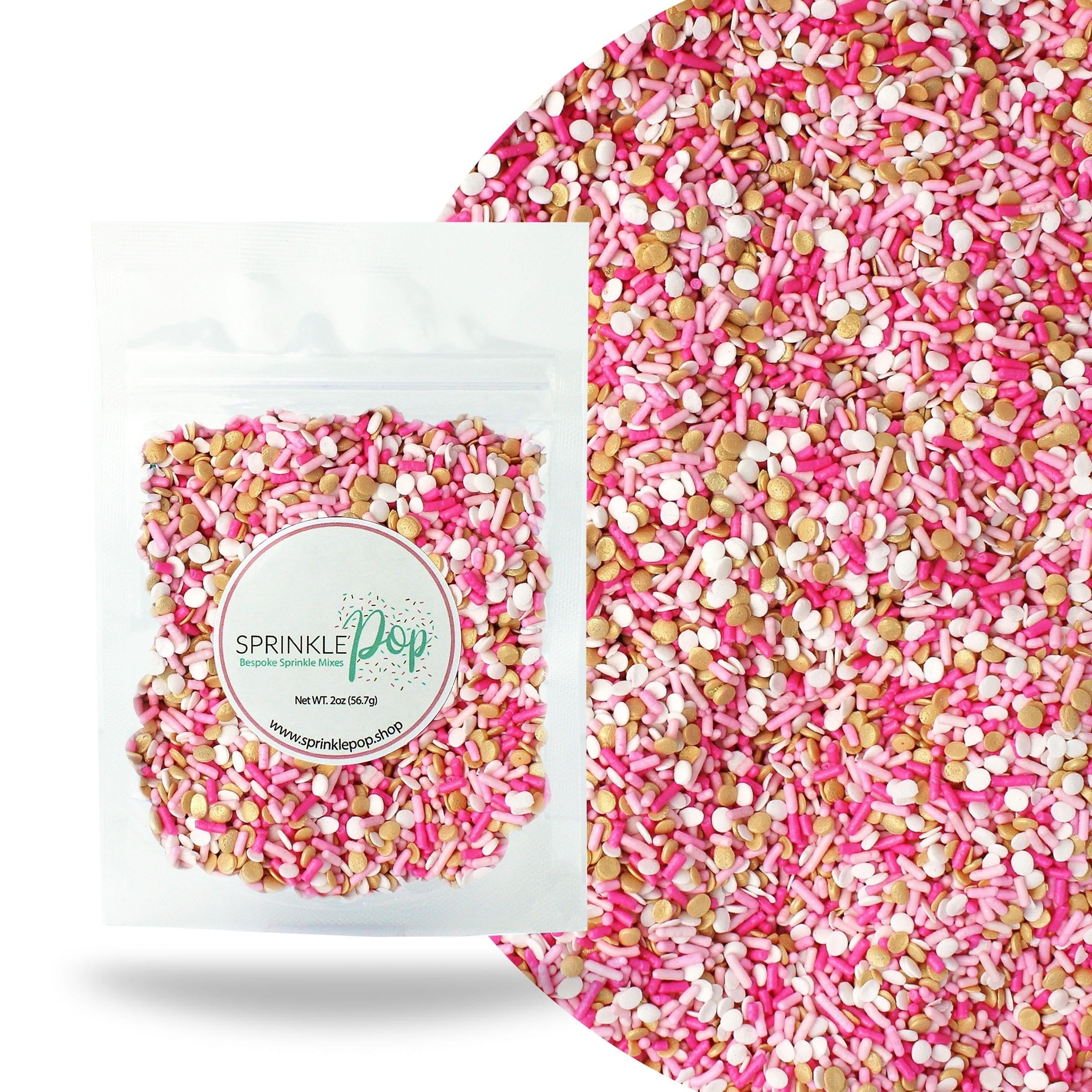 Pretty In Pink Sprinkle Mix| Baby Shower Birthday Colorful Sprinkle ...