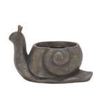 Pretty Polyresin Snail Flower Pot 15"W 9"H - Walmart.com
