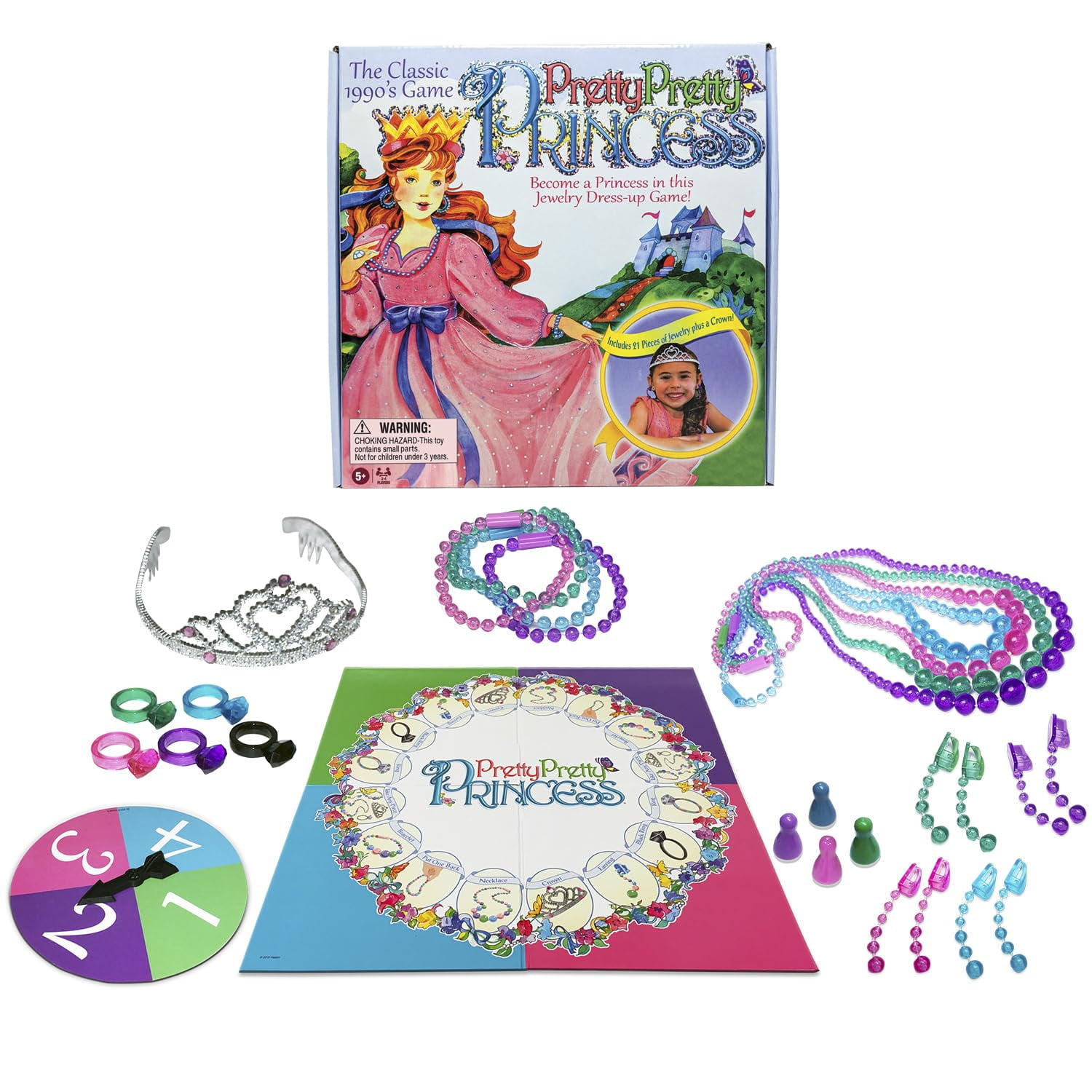 Pretty, Pretty, Princess with STF9 1990's Artwork by Winning Moves ...