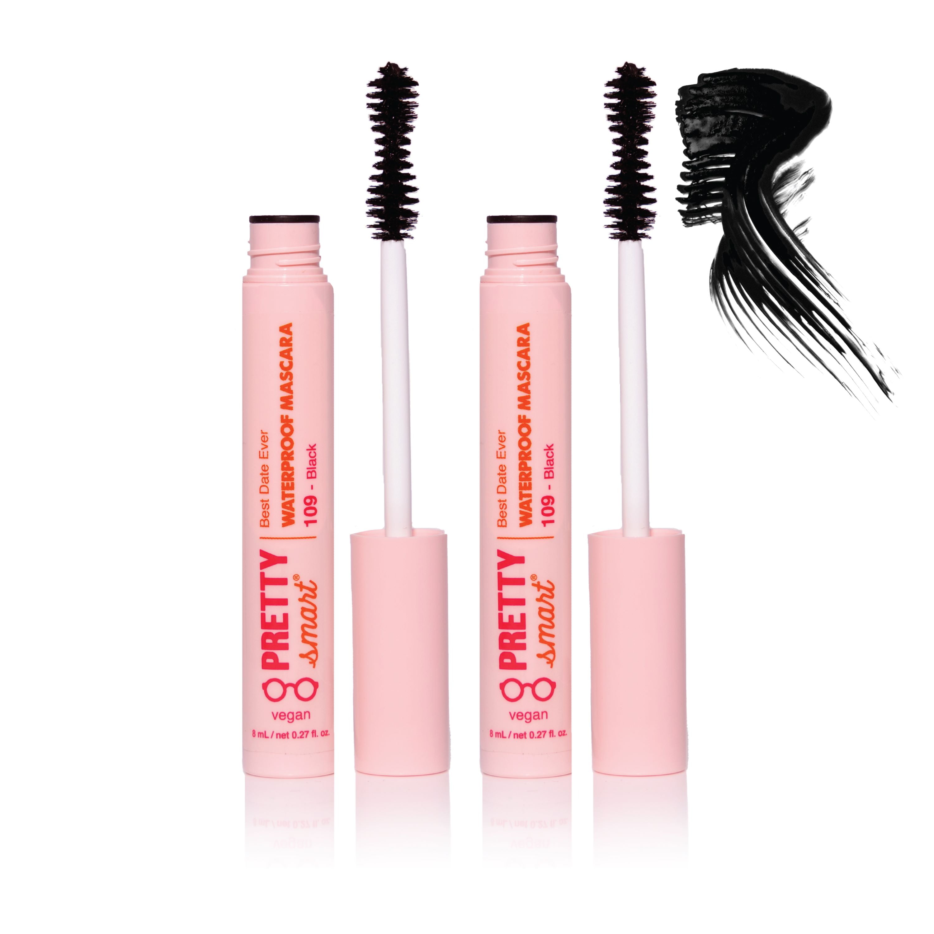 (2 pack) Pretty Smart Best Date Ever Waterproof Mascara, 0.27 fl. oz ...