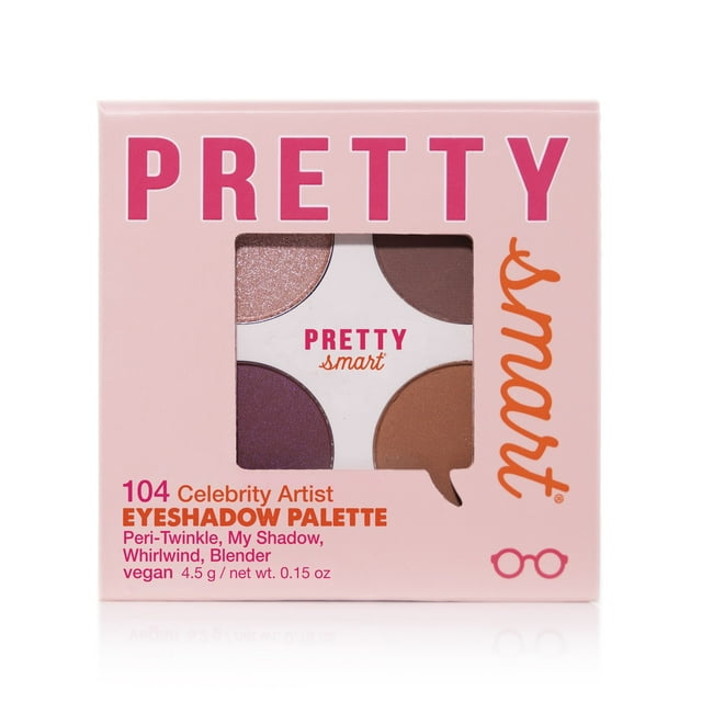 Pretty Smart Celebrity Artist Eyeshadow Palette 104, Peri-twinkle, My ...