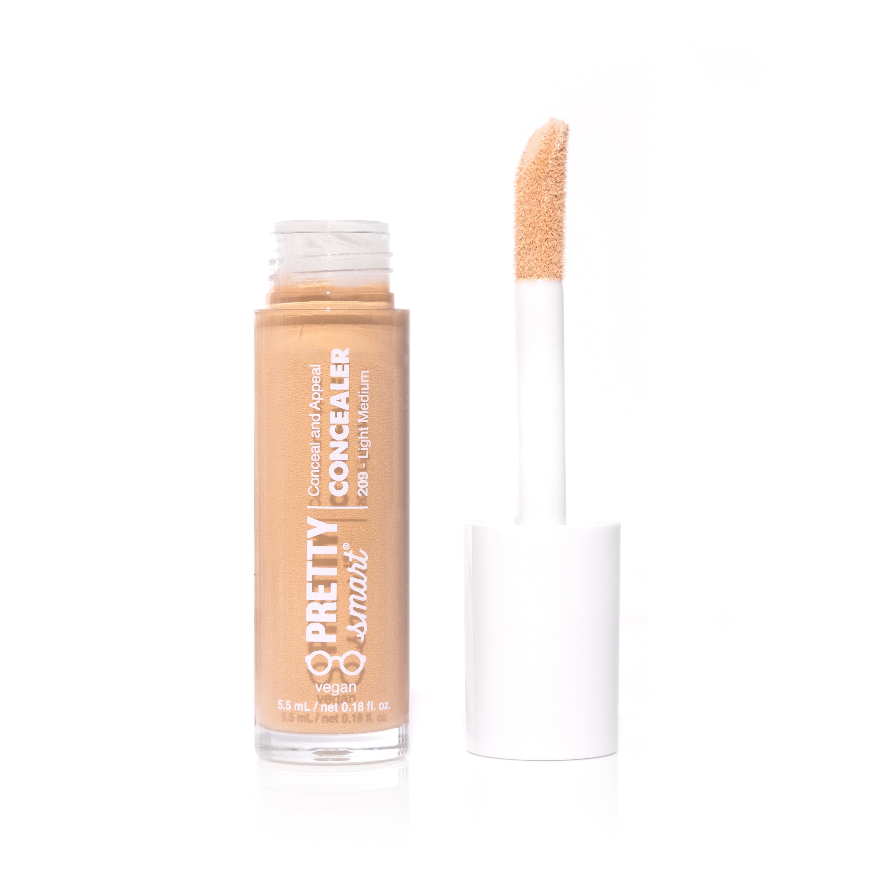 Pretty Smart Conceal and Appeal Concealer, 209 Light Medium, 0.18 fl ...