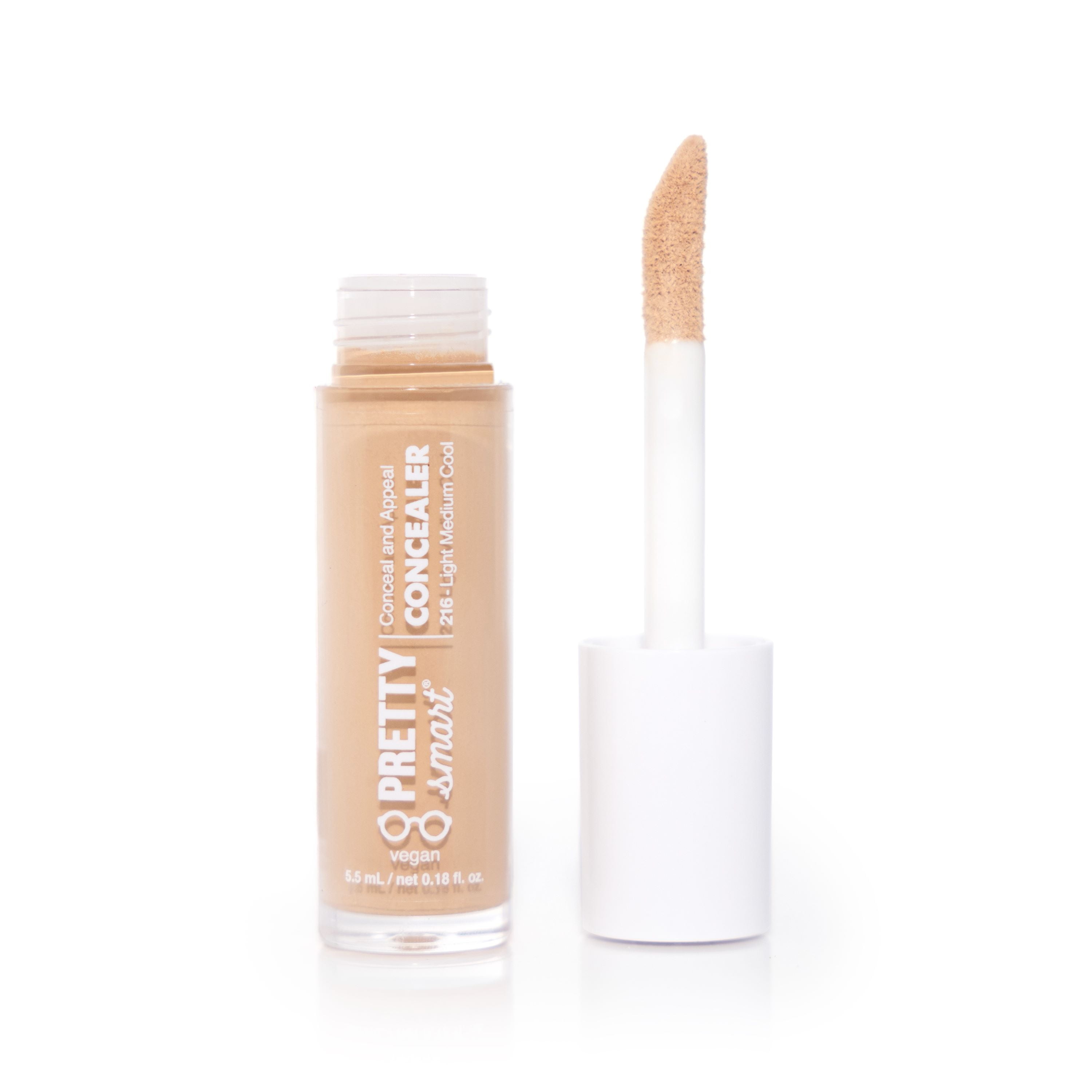 Pretty Smart Conceal and Appeal Concealer, 216 Light Medium Cool, 0.18 ...