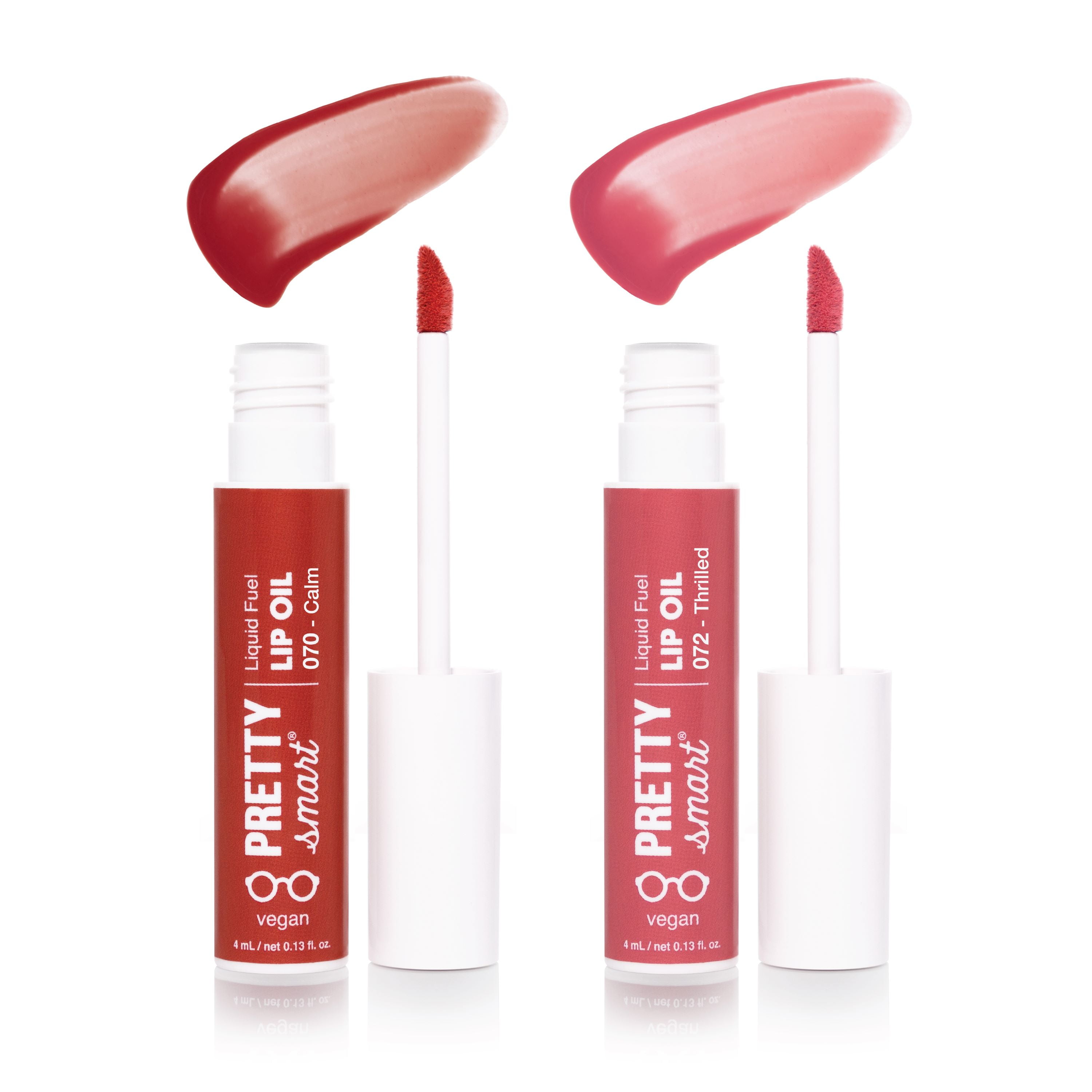 Pretty Smart Lip Oil Duo, Calm and Thrilled - Walmart.com
