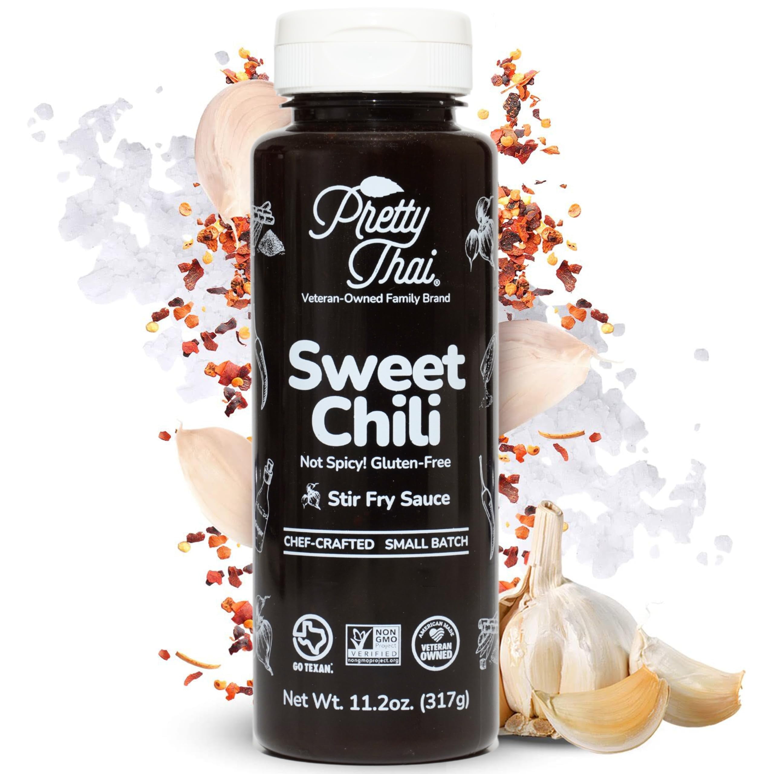 Pretty UM1 Thai Sweet Chili Sauce, Gluten Free Certified Non-GMO ...