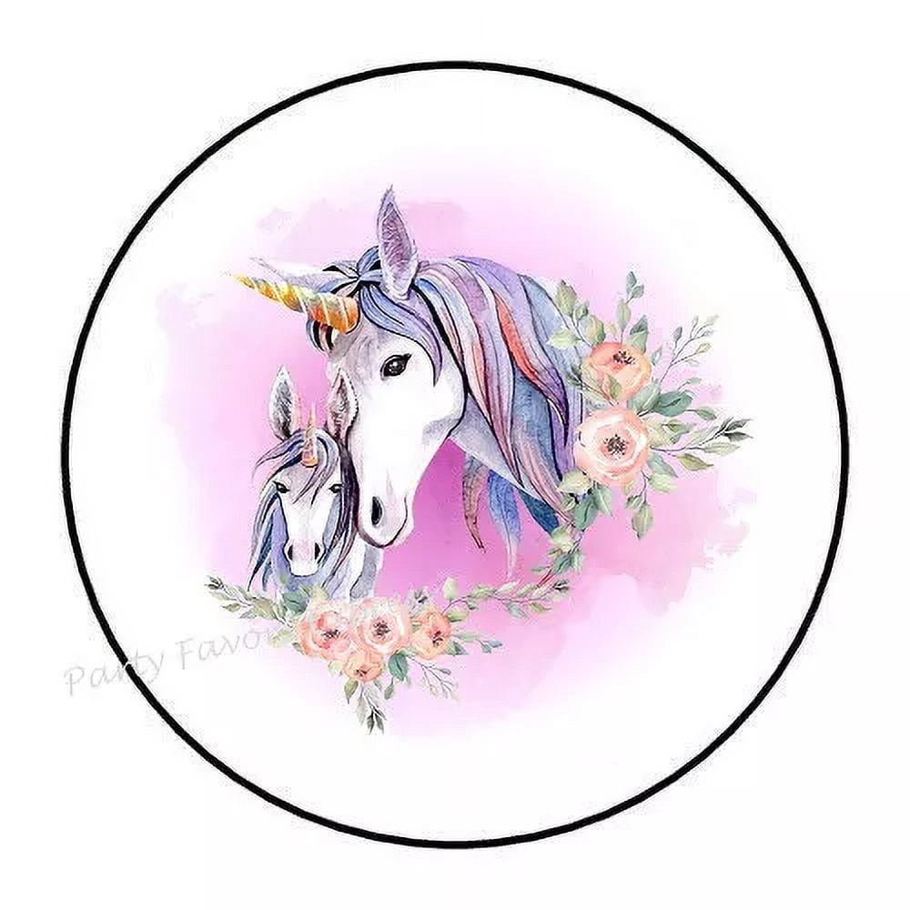 Pretty Unicorn Stickers Party Favor Phone Decal Water Bottle Stickers ...
