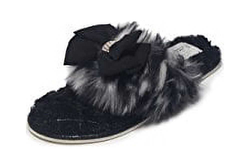 Pretty You London Slippers (LG, Sammi Black) - Walmart.com