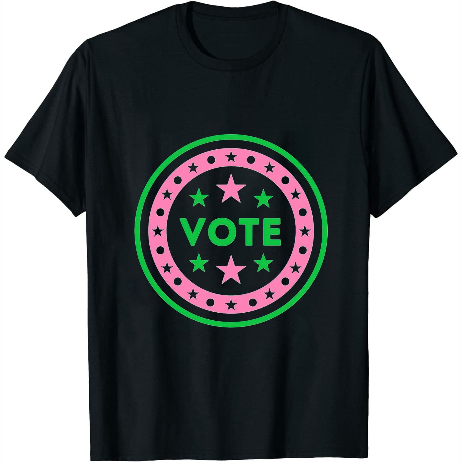 Pretty cute aka vote tee Short Sleeve Womens T-Shirt Black Large ...