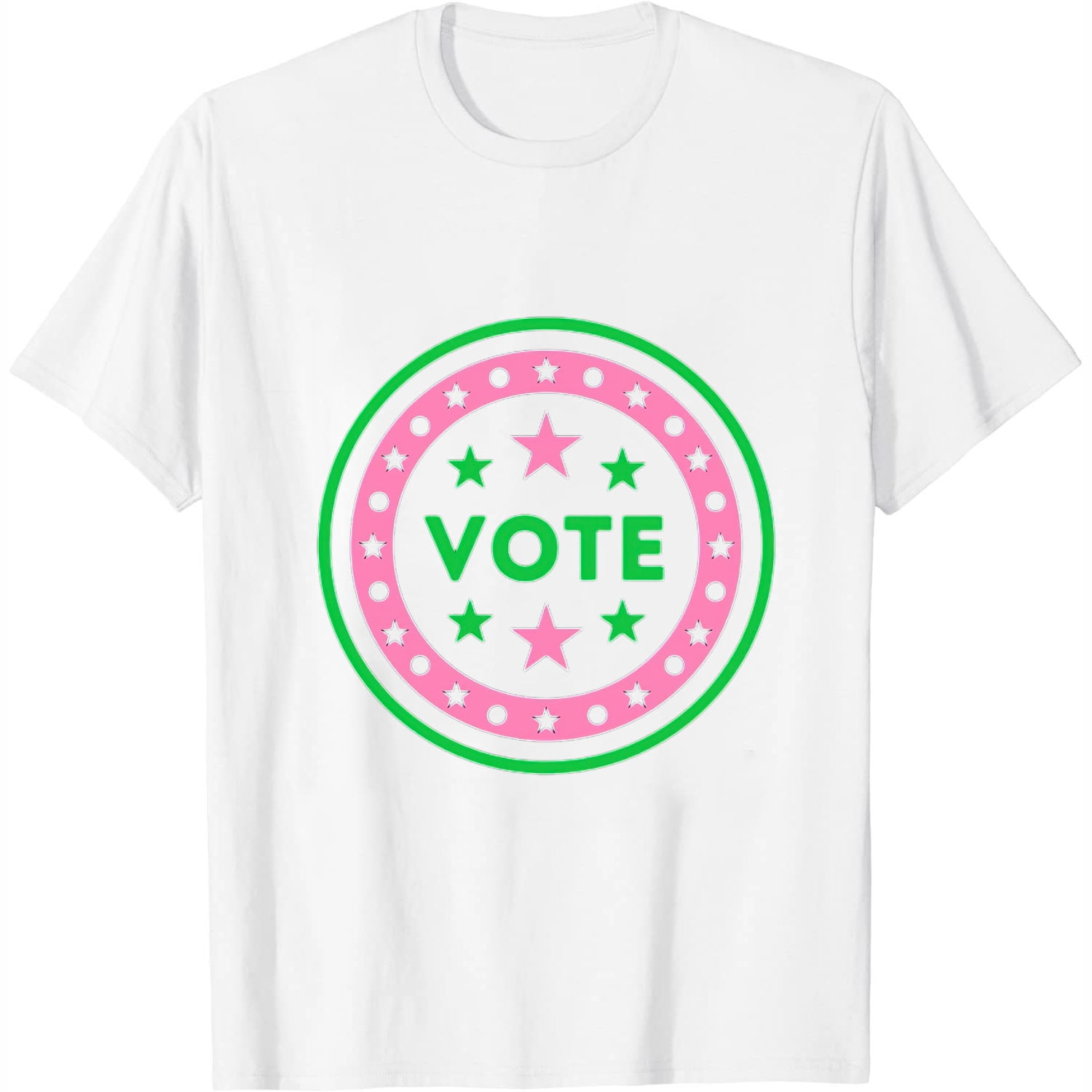 Pretty cute aka vote tee Short Sleeve Womens T-Shirt White 2X-Large ...