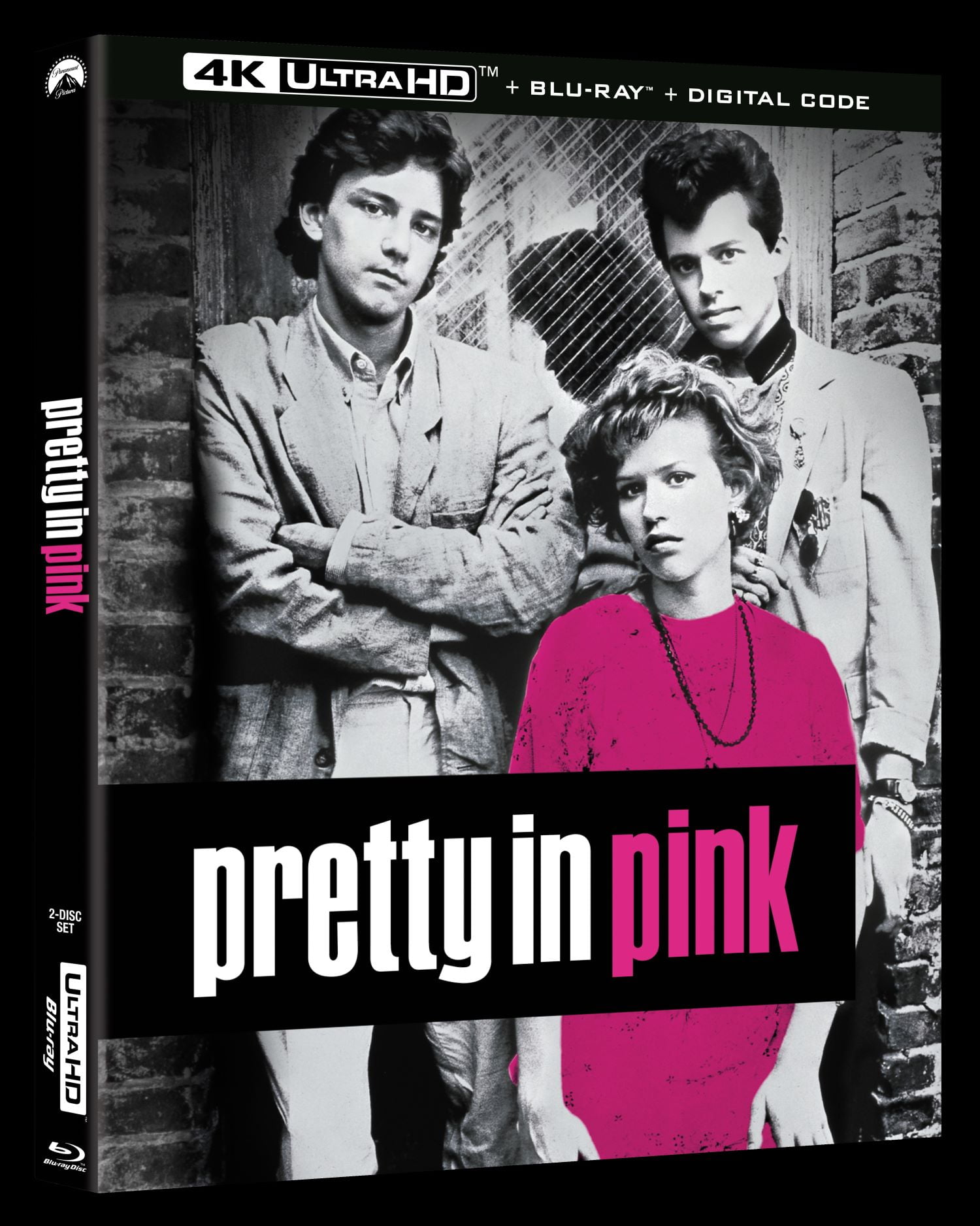 Pretty in Pink (4K Ultra HD + Blu-ray + Digital Copy) - Walmart.com