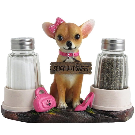 Chihuahua Salt Pepper Shakers