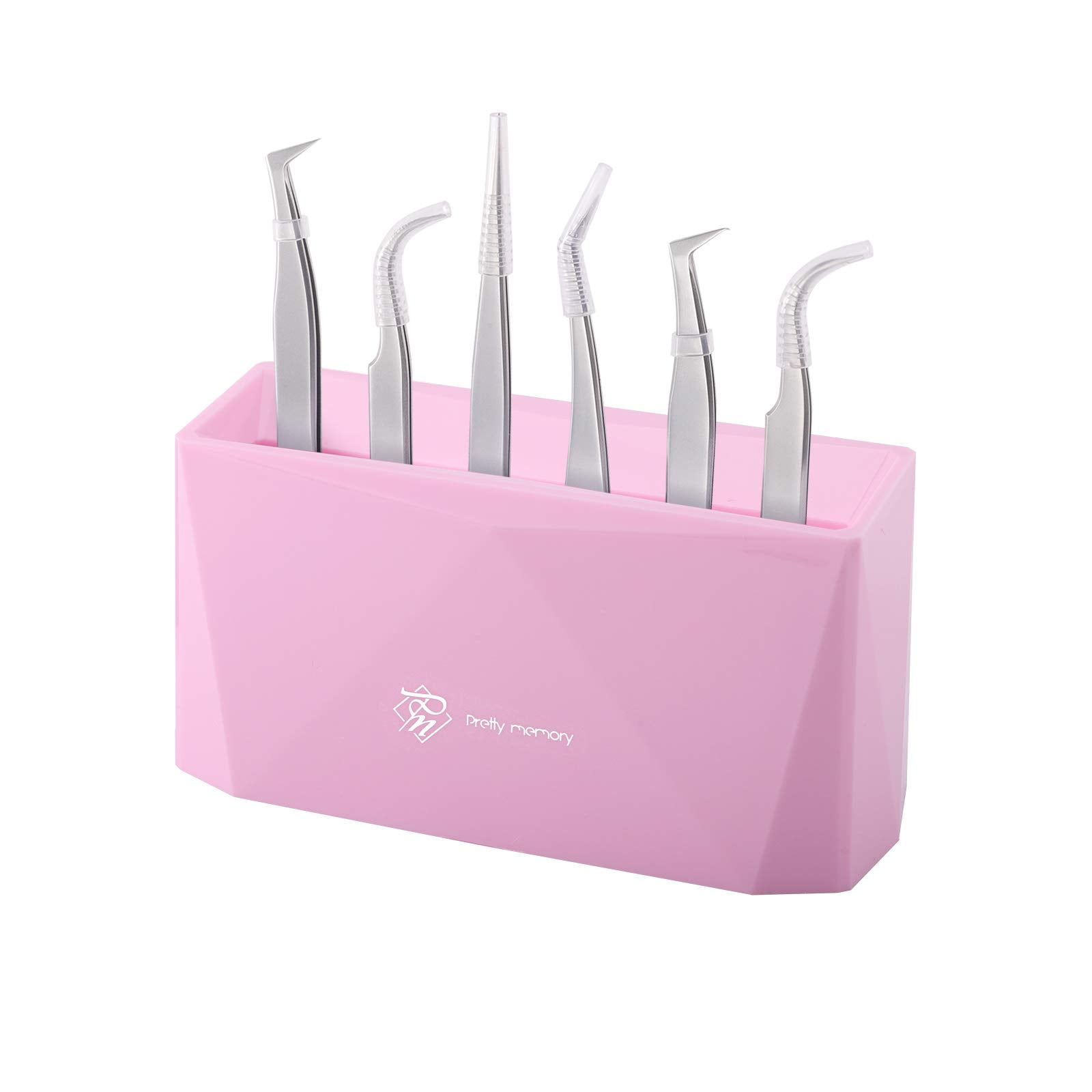Pretty memory Lash Tweezer MMF7 Holder 6 Holes Tweezer Holder for ...