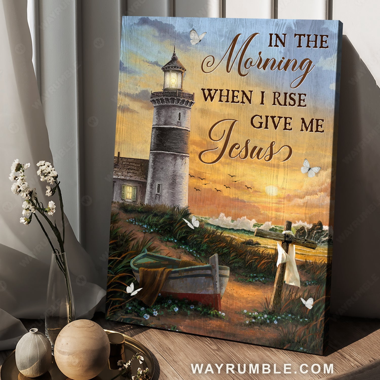 Pretty sunset, Lighthouse artwork, Peace scene, In the morning when I ...