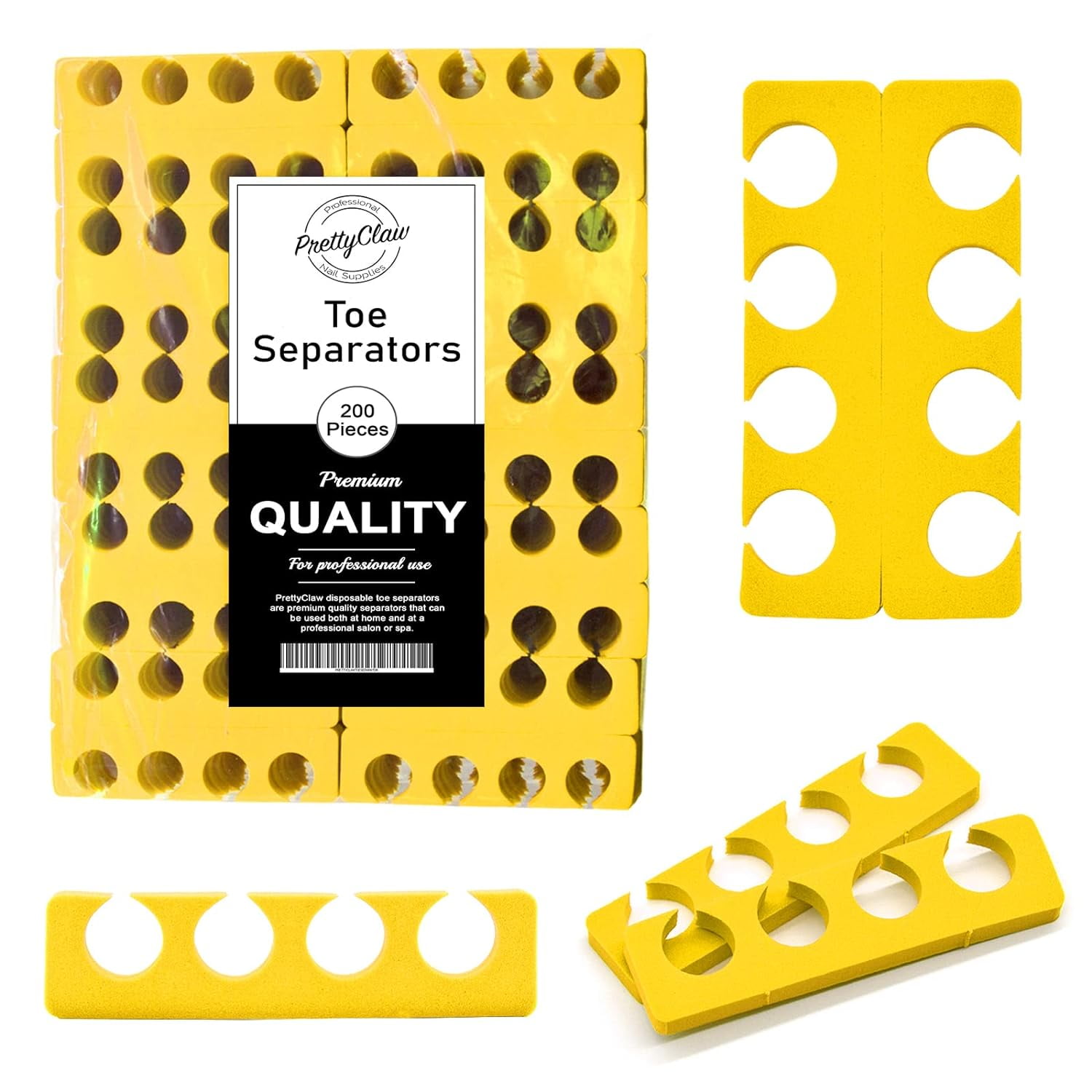 PrettyClaw Toe Separators Pedicure Toe Spacers Toenail Divider Soft ... PrettyClaw Toe Separators Pedicure Toe Spacers Toenail Divider Soft ...
