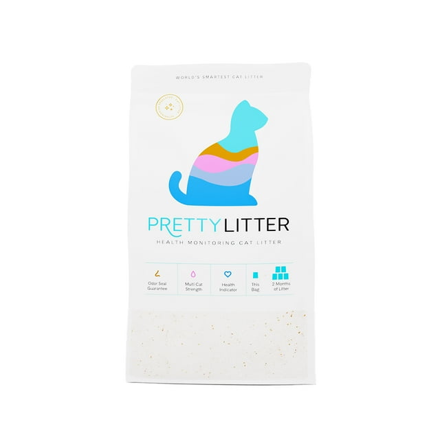 PrettyLitter Cat Litter - 8 lb Health Monitoring Cat Litter - Walmart.com