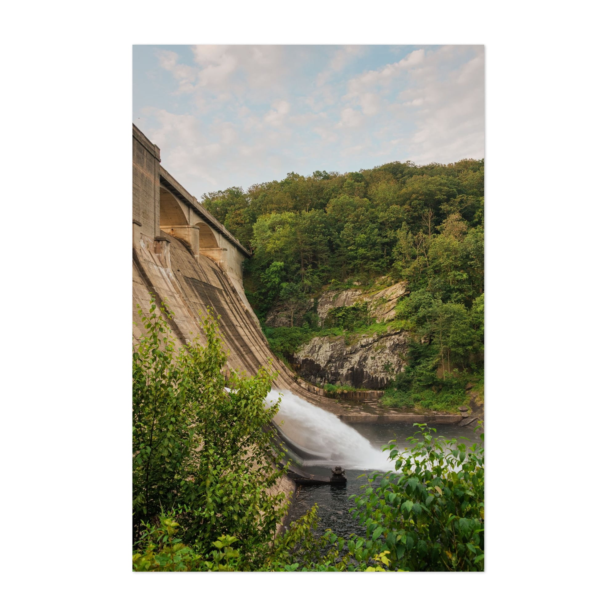 Prettyboy Dam 02 - Parkton Maryland Photography Waterfall Nature ...