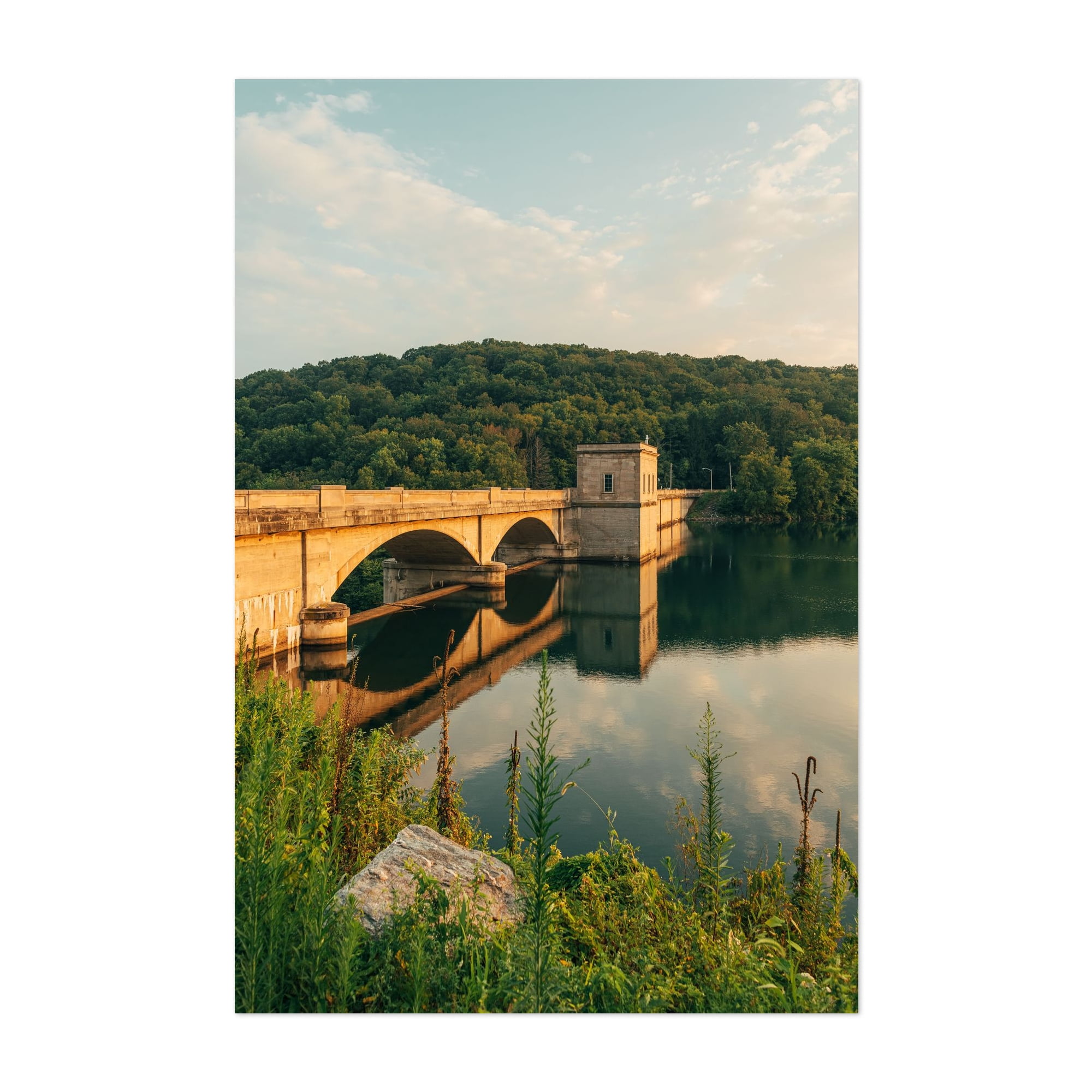 Prettyboy Dam 03 - Parkton Maryland Photography Bridge Landscape Scenic ...