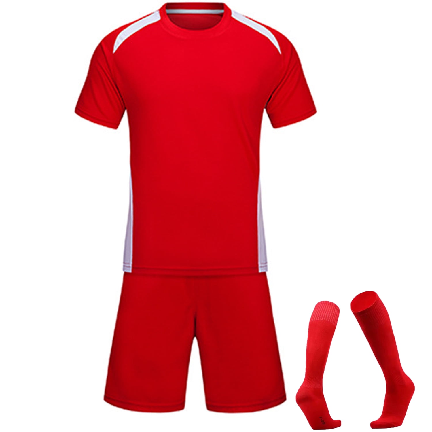Prettycamp Soccer Jerseys for Boys Girls Kids Football Training ...