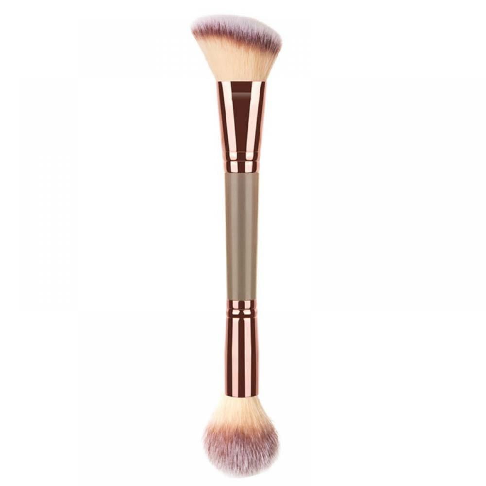 Prettyui 1 Pair Hourglass Veil Powder Makeup Brush - Double-Ended ...