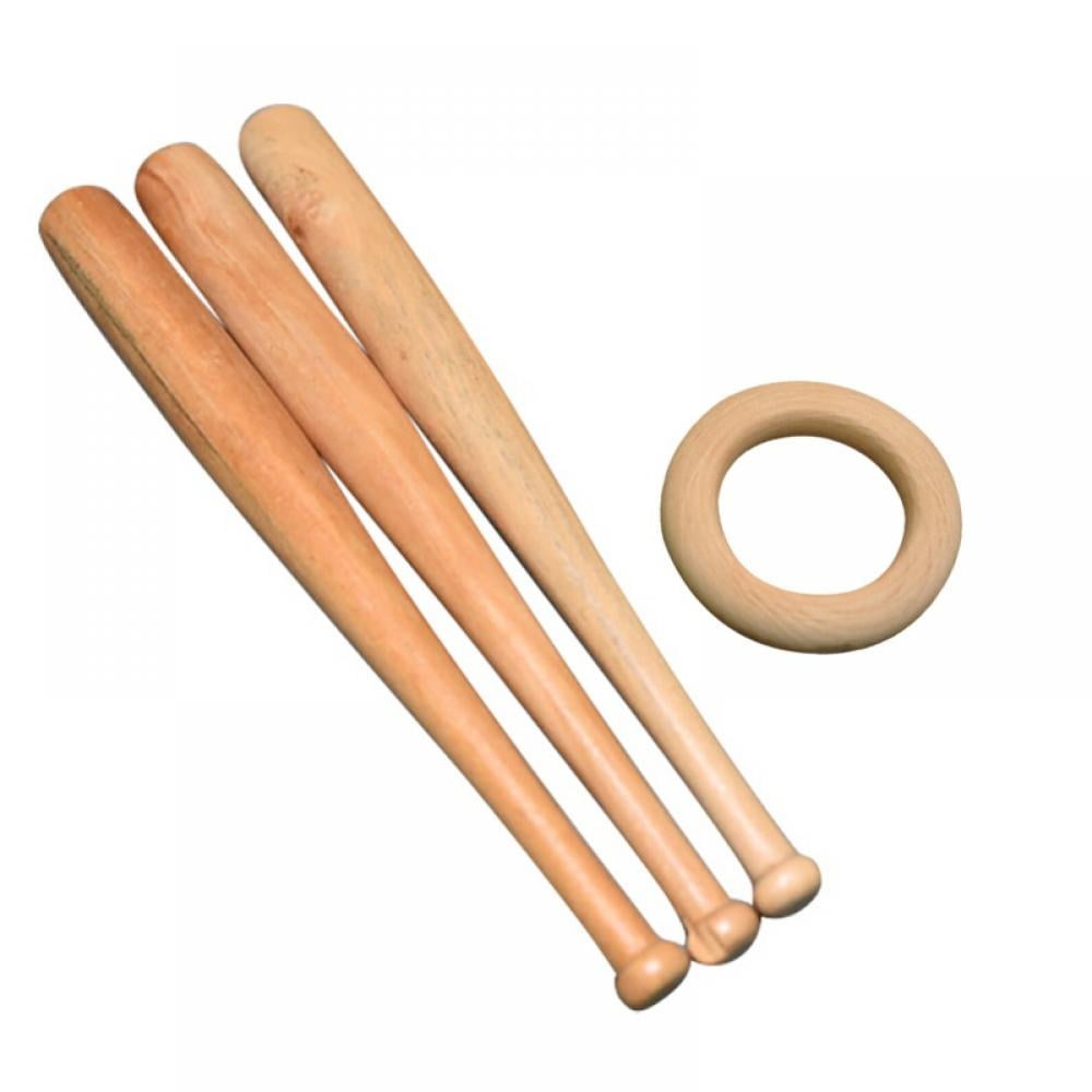 Prettyui Mini Baseball Bat Wood Display Stand Baseball Golf Tennis ...