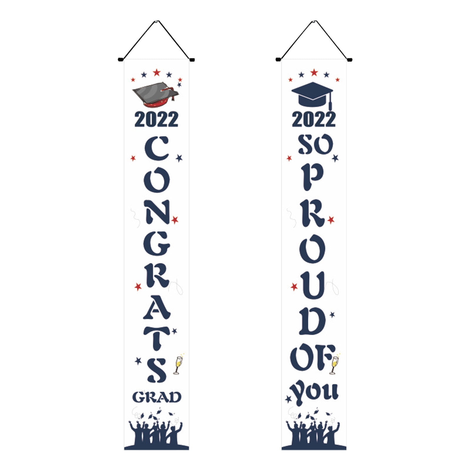 Pretxorve 2025 Graduation Season Couplets Graduation Decorations ...