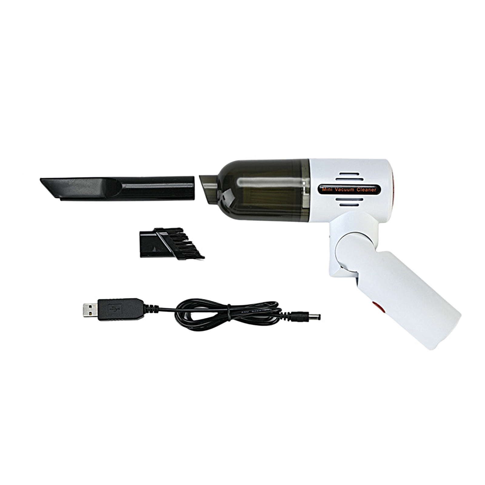 Pretxorve Mini Folding Portable Powerful Vacuum Cleaner, LED Lighting ...