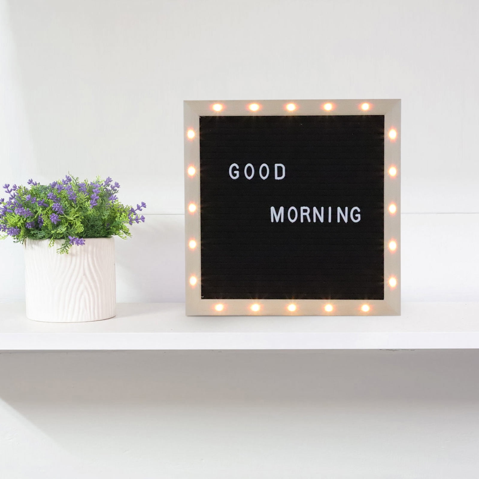 Pretyzoom 1 Set Creative Message Board Wood Black Practical Design ...