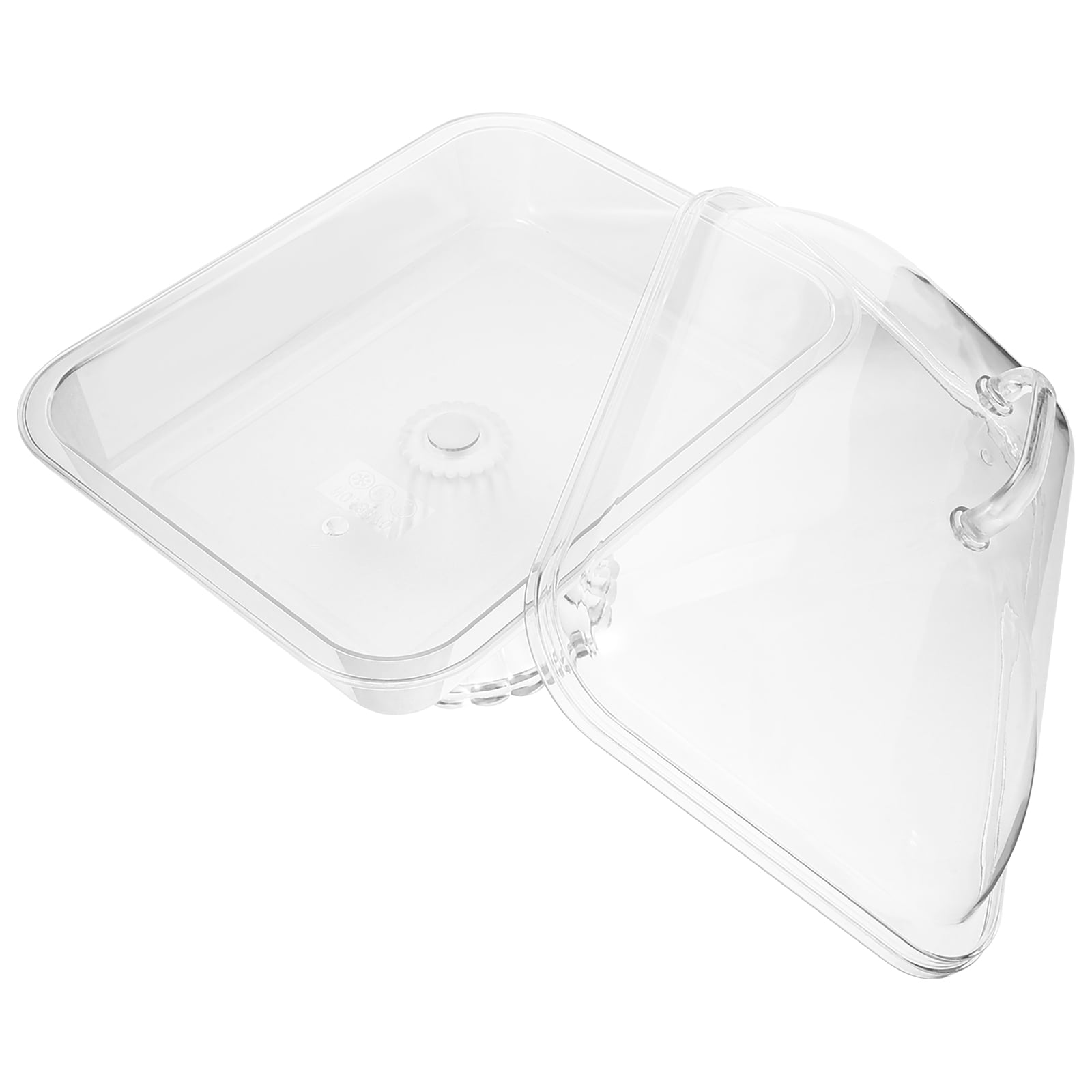 Pretyzoom 1 Set Cake Display Stand With Lid Transparent Material ...