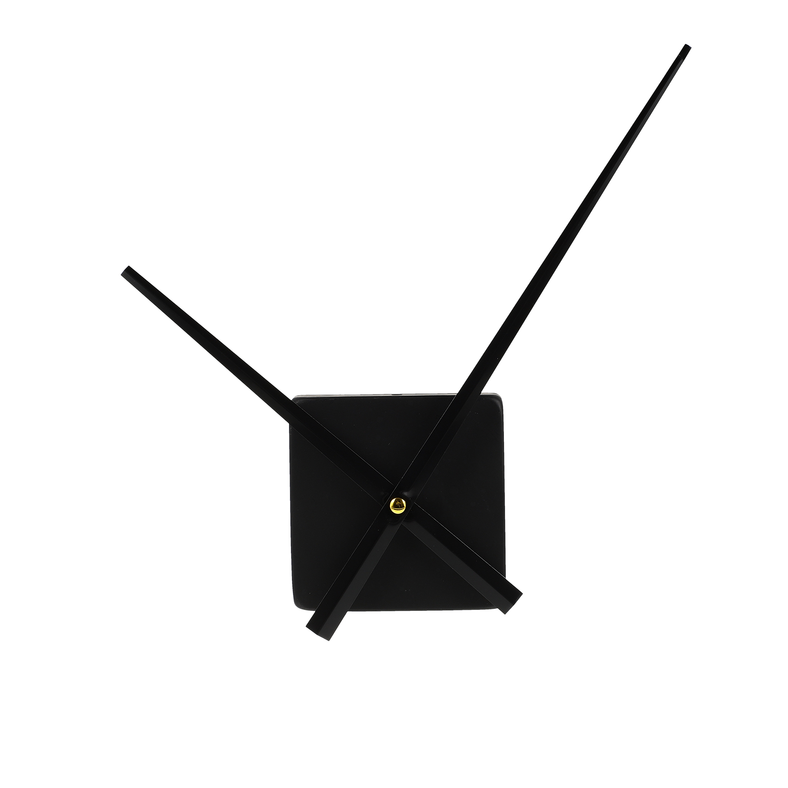 Pretyzoom 1 Set Wall Clock Components Plastic Black Movement for Quartz ...