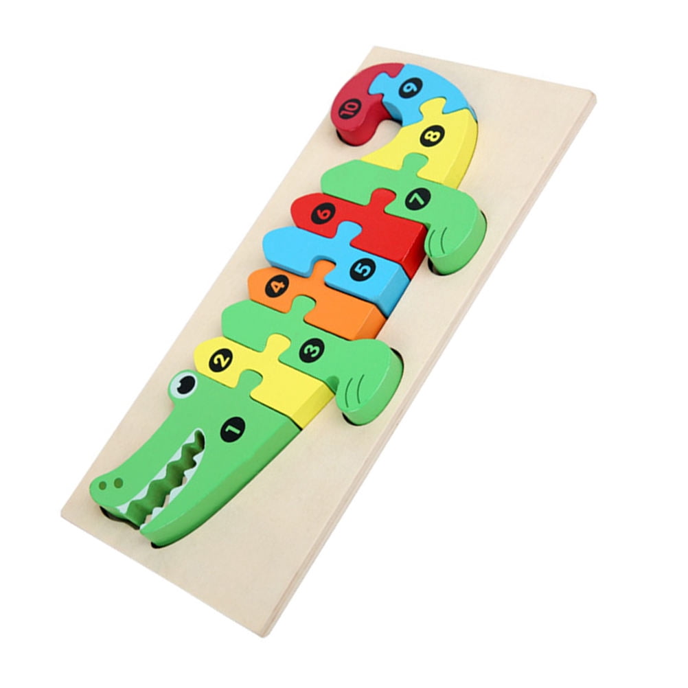 Pretyzoom 1 Set of Small Puzzles for Kids Wood Assorted Color ...