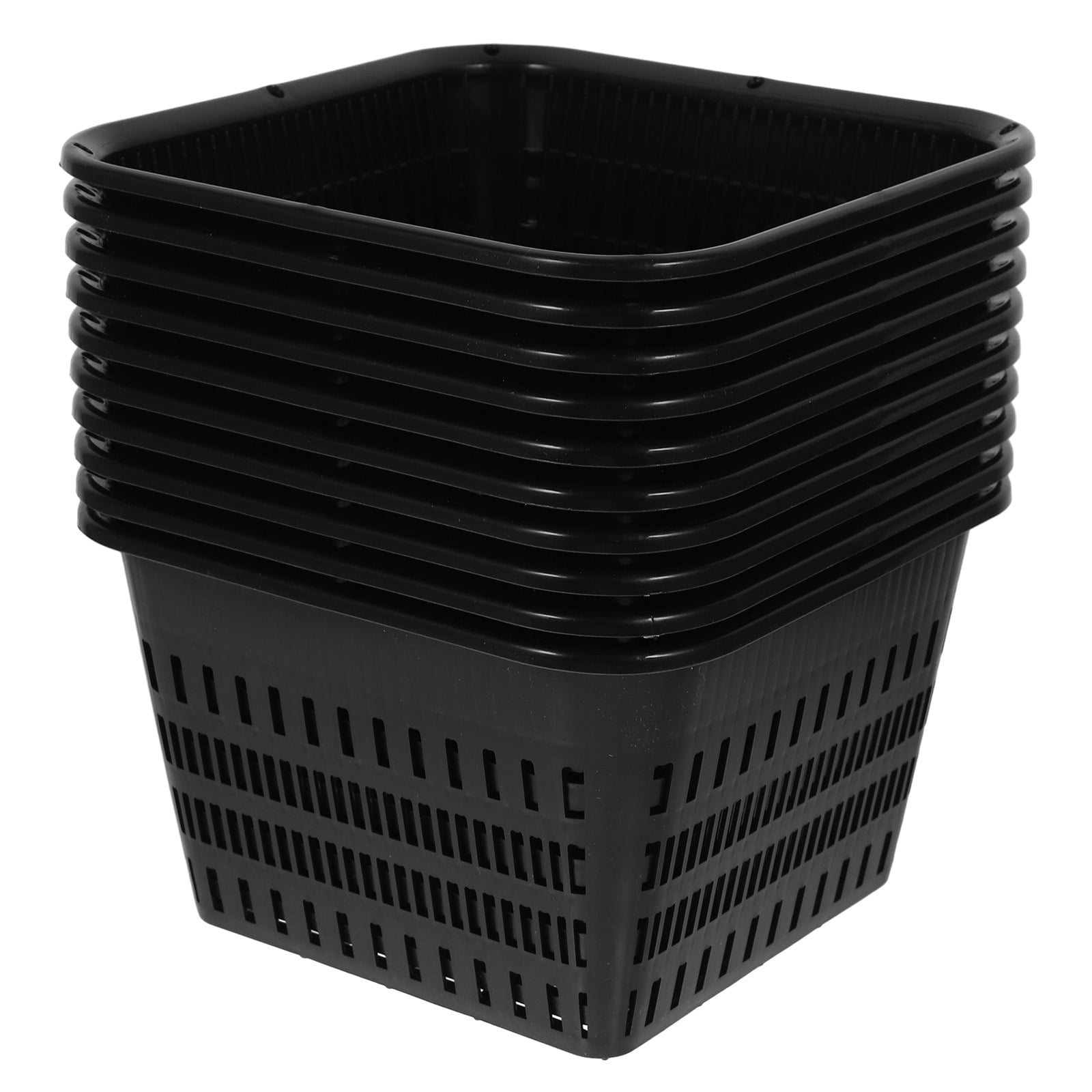 Pretyzoom 10 Pcs Garden Planter Root Control Pot Orchid Pots - Walmart.com
