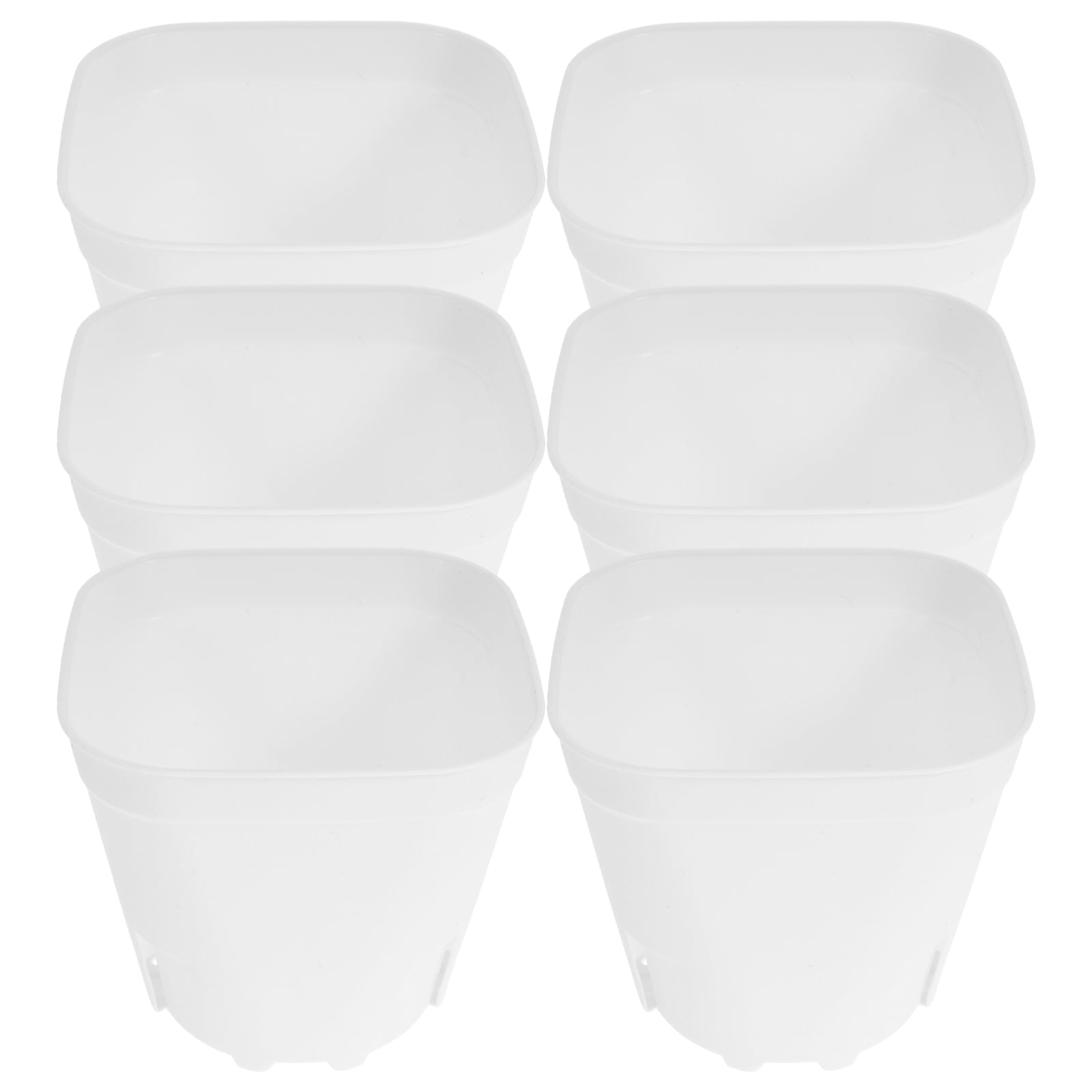 Pretyzoom 10 Pcs Large Plant Pots Floral Containers Garden Nursery Pot ...