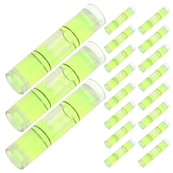 Pretyzoom 100pcs Bubble Level Tool String Line Spirit Level Instrument ...