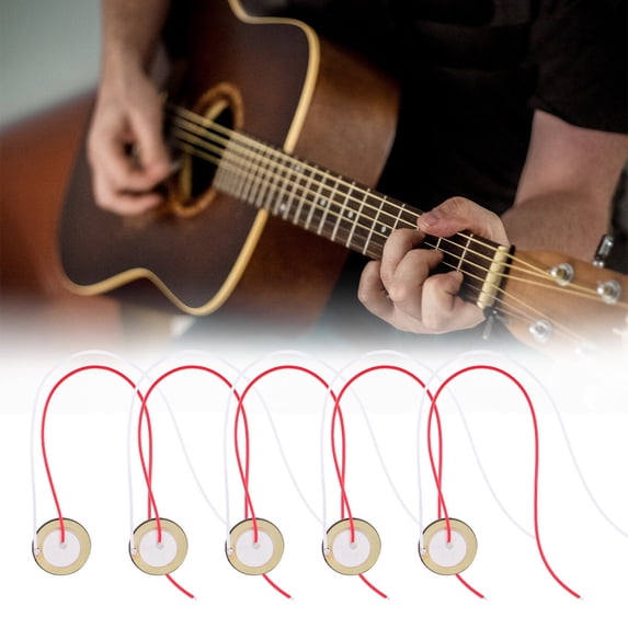 Pretyzoom 12Pcs Guitar Pickup Acoustic Guitar Accessory Copper Wire for ...