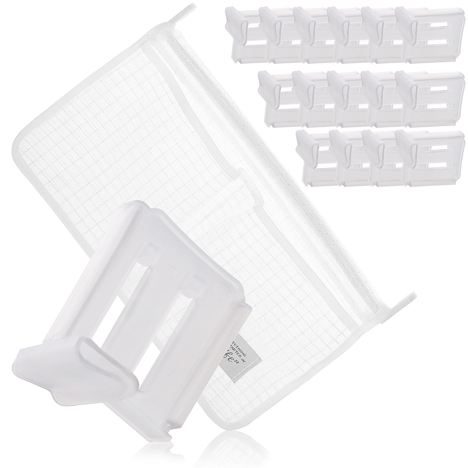 Pretyzoom 16Pcs Refrigerator Storage Partition Plastic Divider for ...